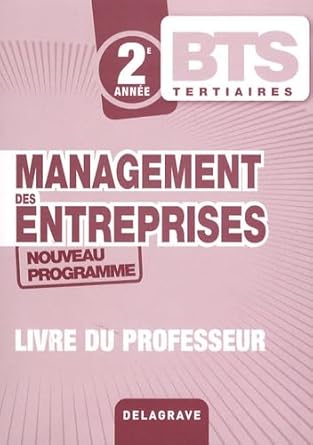 Amazon.com: Management des entreprises BTS 2e année : Livre du ...