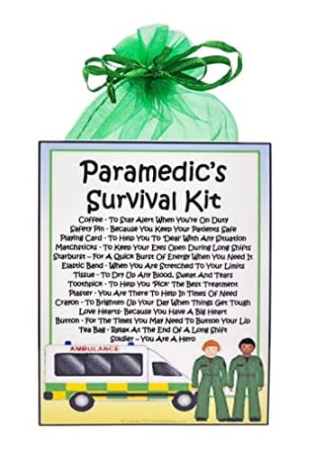 Paramedic's Survival Kit ~ Fun Novelty Gift & Greetings Card ...
