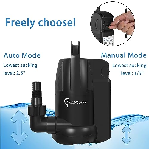 Snapklik.com : Lanchez 1/2 HP Submersible Water Sump Pump