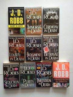 J. D. Robb, In Death (Set of 10) Glory; Immortal; Ceremony; Loyalty ...