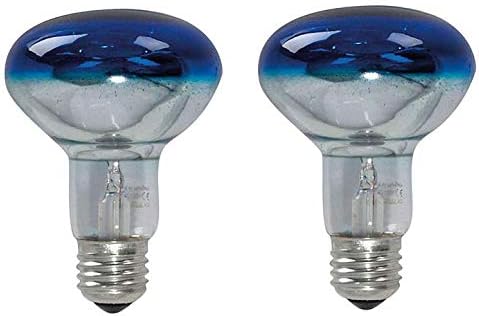 General Electric Lighting R63 60w Blue Bulbs - Twin Pack (17101) - E27 ...