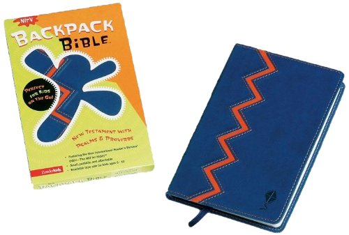 NIrV Backpack Bible, New Testament with Psalms and Proverbs: Zondervan ...