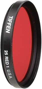 Amazon.com : Tiffen 49mm 25 Filter (Red) : Camera Lens Effects Filters ...