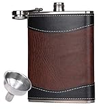 Natural Leather Flask