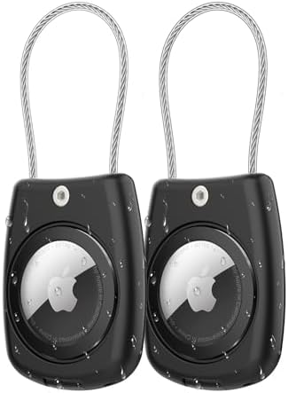 Amazon.com: HATALKIN Compatible with Apple AirTag Holder, 2 Pack IPX8 ...