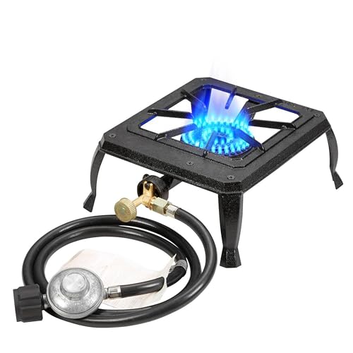 Snapklik.com : Vivicreate Single Burner Cast Iron Flame Camping Stove ...