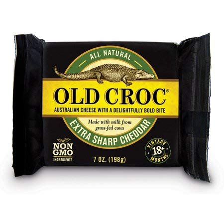 Amazon.com: Expect More Old Croc Australian Cheese Extra Sharp Cheddar ...