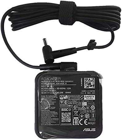 Fugen Laptop Charger Adapter Compatible for ORG Asus 45w 19V 2.37A X540 ...