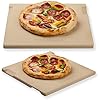 Amazon.com : ROCKSHEAT Pizza Stone, 12"x12" Square Pizza Stone for Oven ...