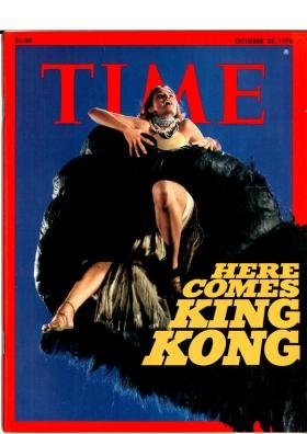 Time Magazine October 25 1976 Here Comes King Kong: Time Magazine, Abe ...