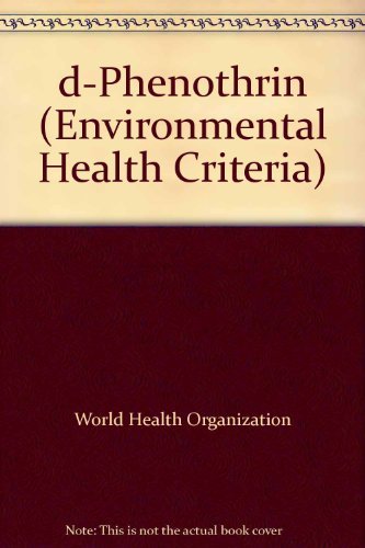 Amazon | d-Phenothrin (Environmental health criteria, 96) | World ...