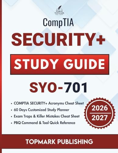 Amazon.com: CompTIA Security+ Study Guide 2026-2027: An Exam-Ready Prep ...