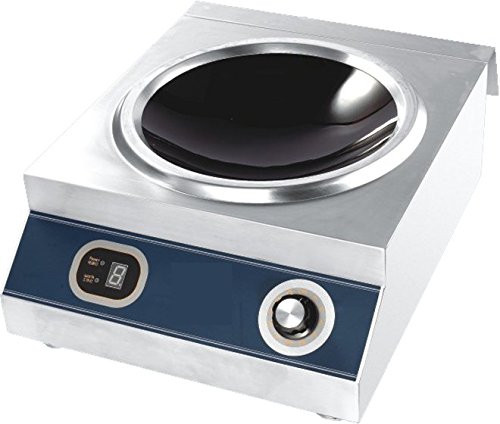 Buy SHIVA Commercial Concave Induction Cooker (ZOTPC), Grey Online at ...