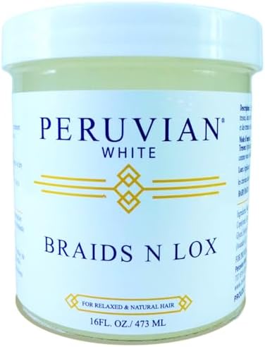 Amazon.com : Peruvian white Braids N Lox Gel – Smooths Edges,Locks in ...