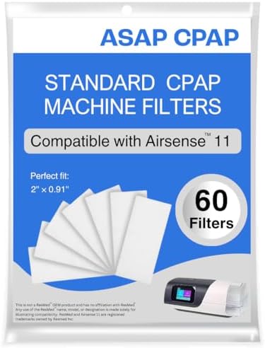Amazon.com: CPAP Filters Fine 20 PCS Disposable CPAP Filters Universal ...