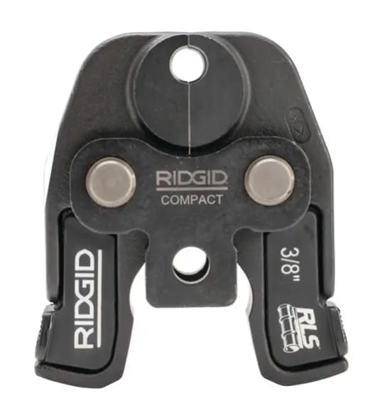 RIDGID 55118 3/8" RLS Compact Press Jaw for High Pressure HVAC/R ...