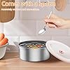 Gatphy Authentic Indian Spice Tin Stainless Steel Large Curry Cooking ...