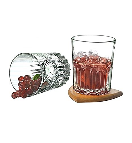 Buy Yera Glassware Classic Glass Tumbler Set, 6 Pieces Online at Low ...