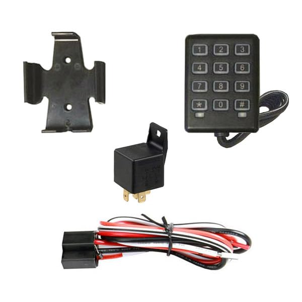 Megatronix 1x Kp20 Illuminated Digital Keypad Car Alarm Red Blue ...