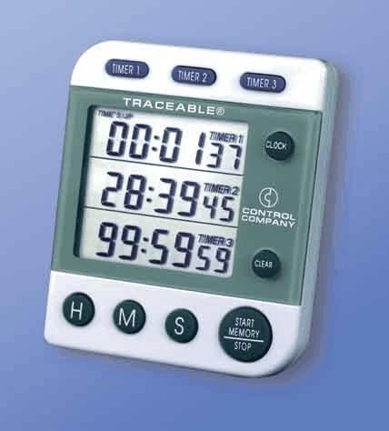 Amazon.com: 9022536 5008Cc : 3 Alarm Timer with NIST Traceable ...