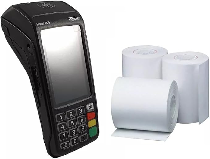 Replacement Receipt Paper for Ingenico Move 5000 Payment Device, 20 ...