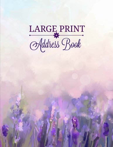 Amazon.com: Large Print Address Book (Extra Large Big Print Address ...