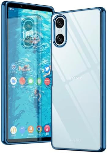 Amazon.co.jp: Xperia 10VI Case Transparent SO-52E Smartphone Case ...