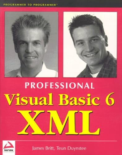 Professional Visual Basic 6 XML: 9781861003324: Computer Science Books ...