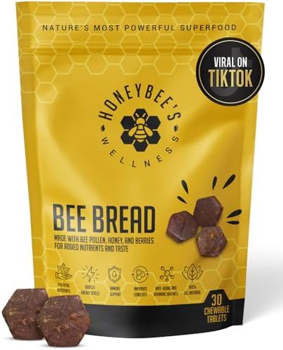 Amazon.com: Spartan Bee Bread Chewables Natural Multivitamin | High ...