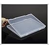Amazon.com: Portable A4 File Box Transparent Plastic Box Document Paper ...