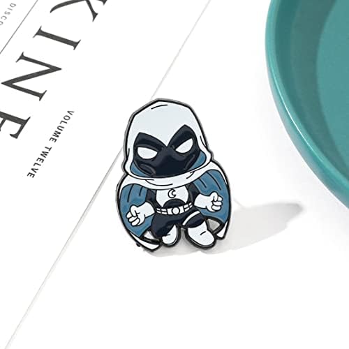 Amazon.com: Moon Knight Series Pin Comics Metal Enamel Pin Backpack ...