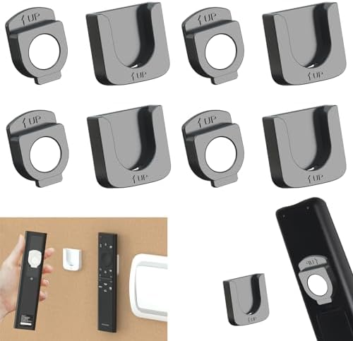 Sunwuun 4pcs Improved Strong Magnetic Remote Control Holder,Wall ...