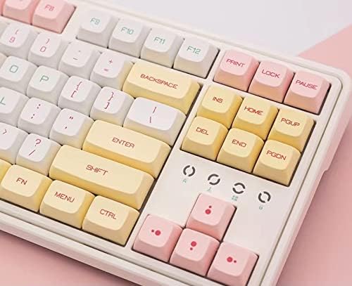 Amazon.com: Macaron PBT keycap 131-key Sublimation keycap XDA Profile ...