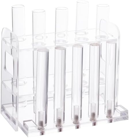 Amazon.com : PH PandaHall Test Tube Holder, Test Tube Rack Clear ...