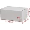 Amazon.com: SUNLPH White Shipping Boxes 9x6x4 Inches Small Corrugated ...