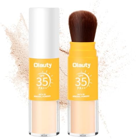 Amazon.com : Mineral Sunscreen Setting Powder, Powder Scalp Sunscreen ...