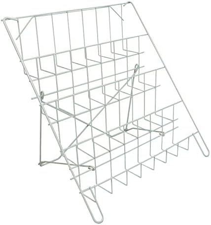 Metal Card Stand - Counter Standing Collapsible Card or Book Display in ...