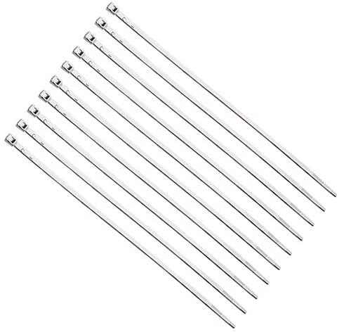 Amazon.com: Tricktoppers Pro-Grade 40 Pound Test Chrome Nylon 8" Wire ...