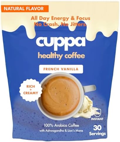 Amazon.com : Cuppa French Vanilla Coffee - Great tasting medium roast ...