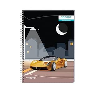 Apsara Spiral Notebook 1 Subject 24X18 160Pages Unruled 60gsm For ...