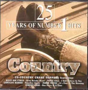 25 Years of No.1 Hits-Country by Various: Amazon.co.uk: CDs & Vinyl