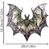 Halloween Bat Catcher Decoration | Acrylic Bat Art Light Catcher ...