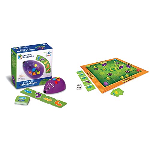 Learning Resources Code & Go Robot Mouse - 31 Pieces, Ages 4+, Coding ...