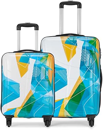 Buy VIP Quad Active 2 Pc Set Cabin 55 Cm (Small) Check-in 66 Cm (Medium ...