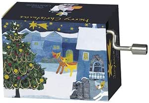 Amazon.com: Christmas Cats 6 Hand Crank Music Box Art & Music: Plays ...