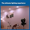 PHILIPS Polycarbonate Full Glow Motion Sensor 15-watt Round LED Surface ...