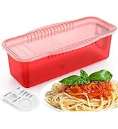 Amazon.com: Potahouse® Microwave Pasta Cooker with Strainer Lid, Quick ...