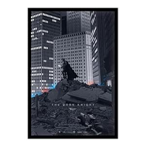 Waltractive The Dark Knight Framed Poster Collection 12x18 Inch (TDK 1 ...