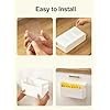 Amazon.com: TiLeMiun Over Cabinet Door Organizer Plastic Adhesive ...