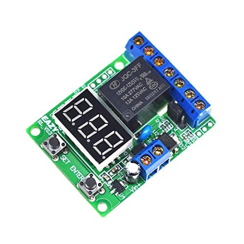 Relay Module DC 12V 24V Switch Control Board Voltage Detection Charging ...